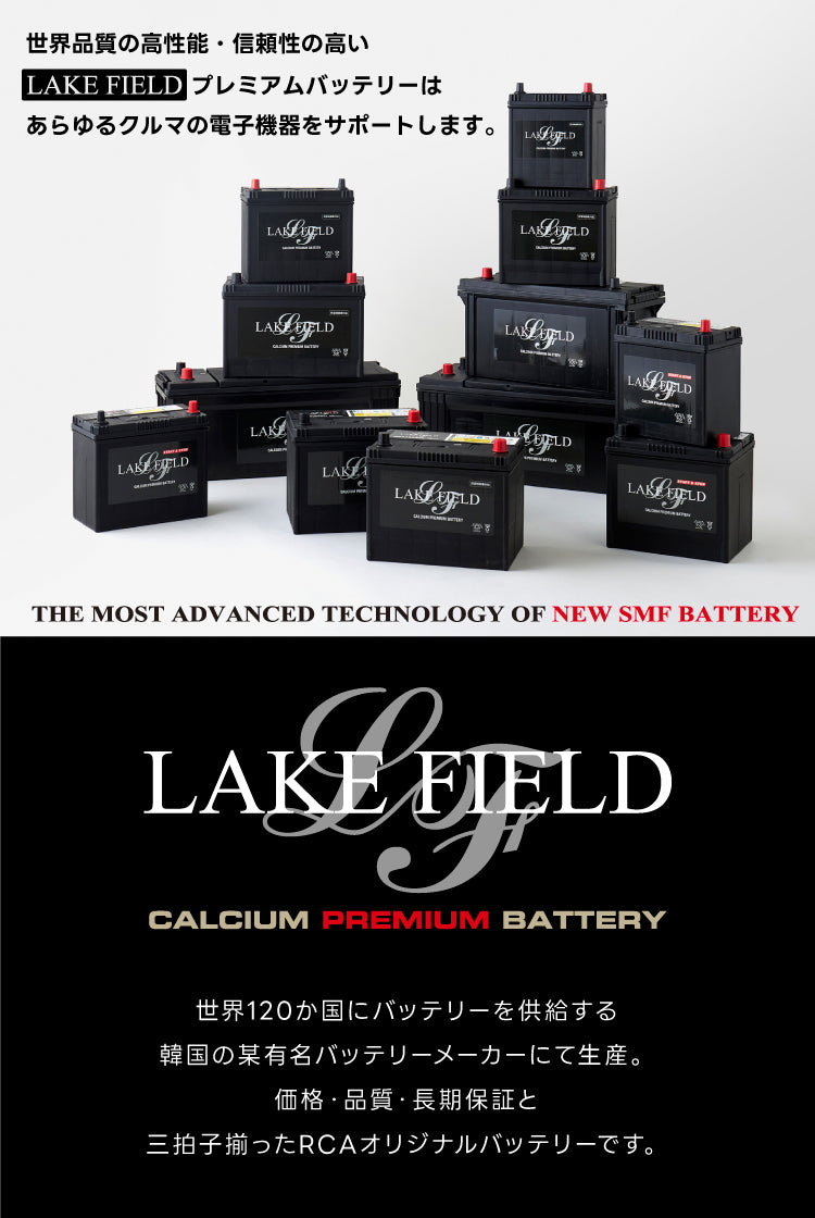 LAKE FIELD バッテリー（レイクフィールド） – RCA プロ向けの整備用品・カーグッズを取り扱い